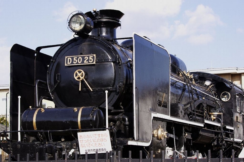 蒸気機関車（SL） D50 25 - 月見猫