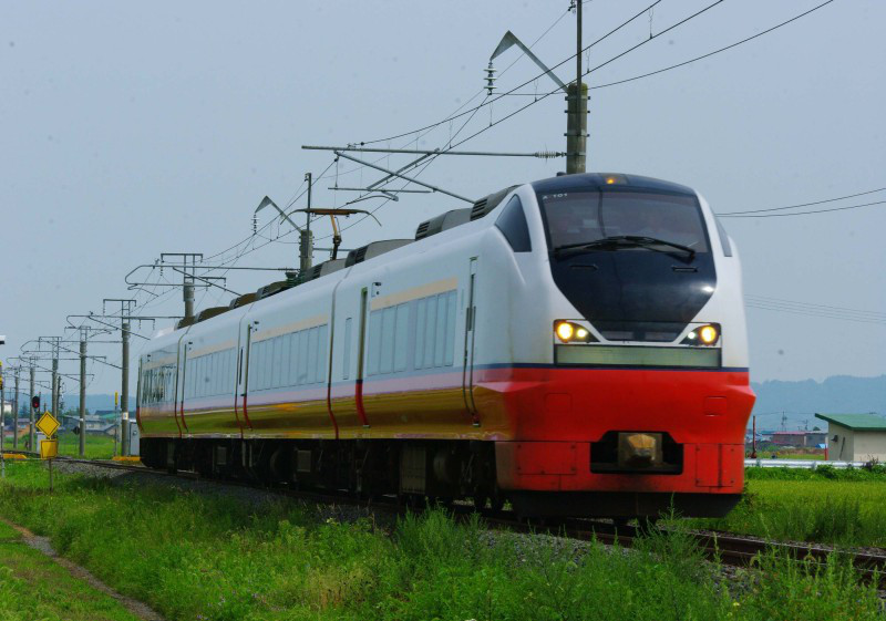 8月21日撮影 青森遠征 奥羽本線 川部～北常盤間で撮影 ④ E751系 - 新・シリウスの線路際のロマンを求めて