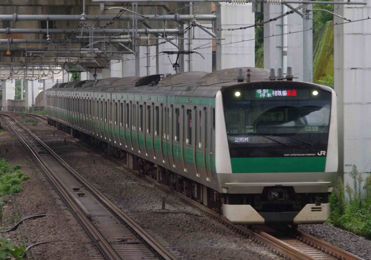 9月7日撮影 横須賀線 湘南新宿ライン 西大井～武蔵小杉間 🐸【馬込橋】でE233系0番台 中央線快速 グリーン車組み込み H57編成 12連の試運転やこの区間の多彩な列車群を撮る🐸 - 新 ...