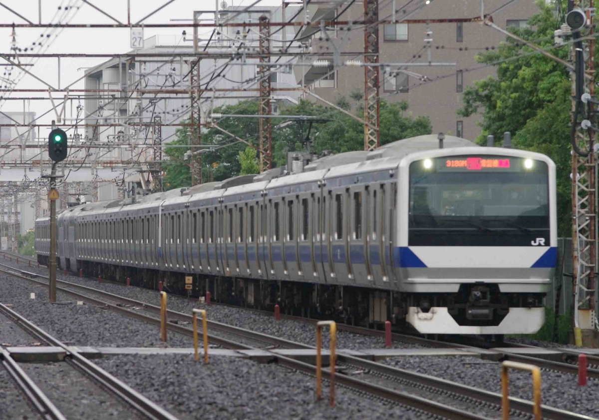 9月7日撮影 常磐線 北松戸駅 EF81牽引の【東京メトロ東西線直通用】E231系800番台の秋田車セ入場配給を撮る - 新・シリウスの線路際 ...