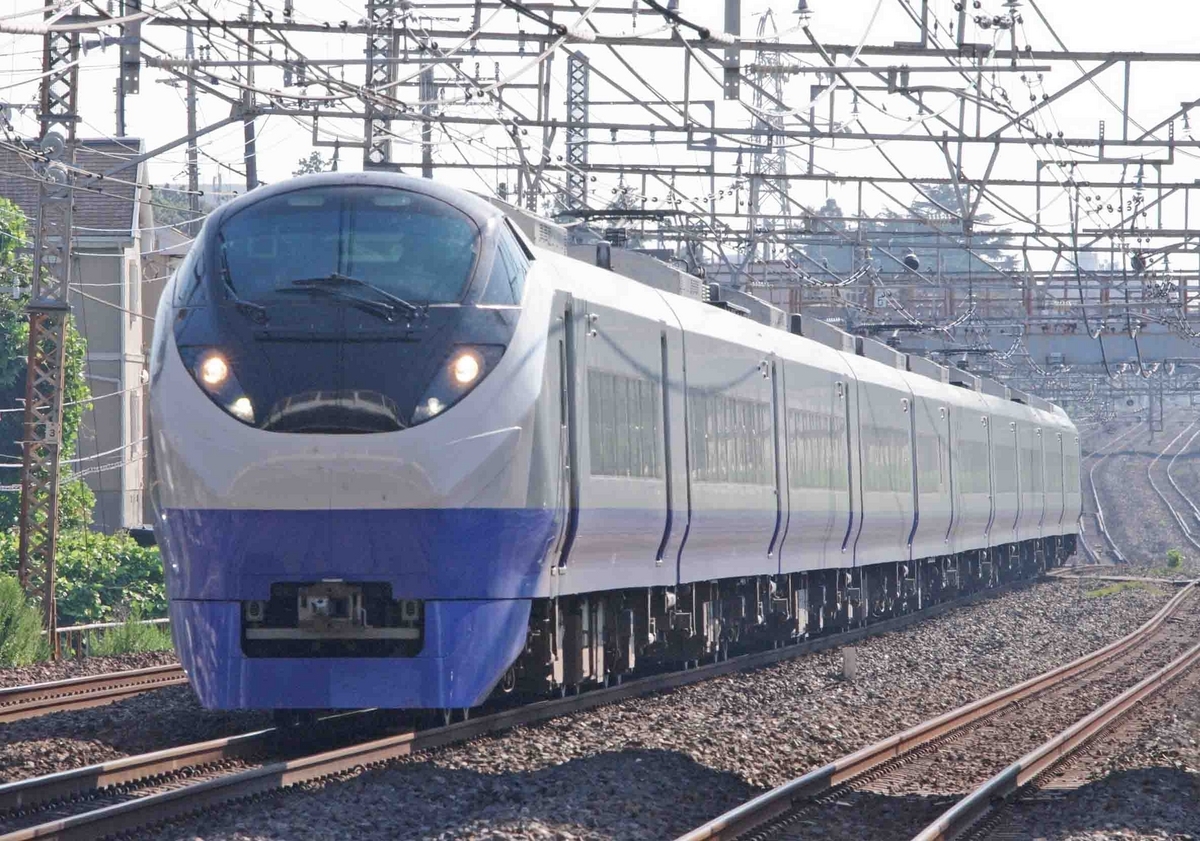 7月17日撮影 常磐線 北小金駅 E657系 【E653系フレッシュひたち リバイバルカラー編成】現4編成をコンプリートする ① - 新・シリウスの線路際のロマンを求めて
