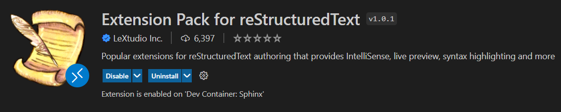 Docker + VSCode(Remote Container)でSphinx環境を作り、構造化されたドキュメントを快適に書く ...