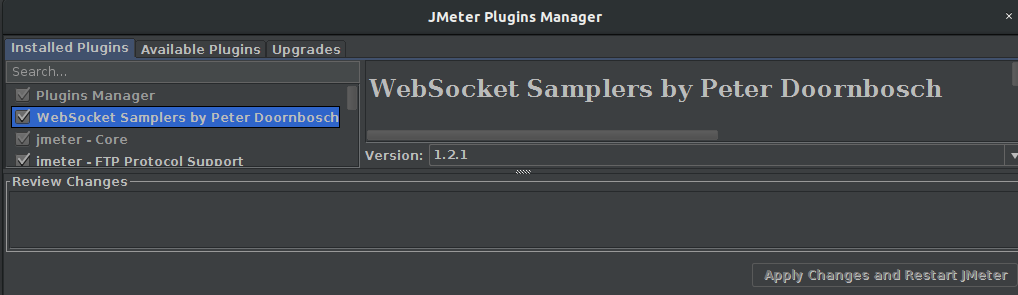 JMeter WebSocket Samplersのインストール方法 - Composable Life