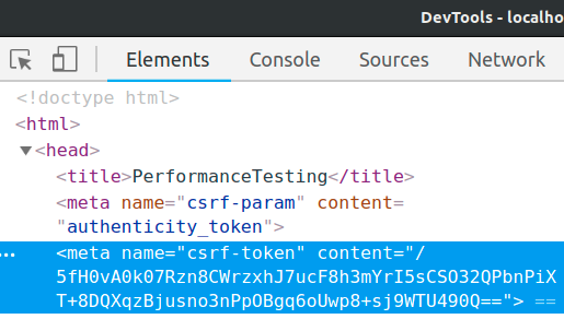 JMeter で Rails のCSRFトークンを取得する方法 - Composable Life