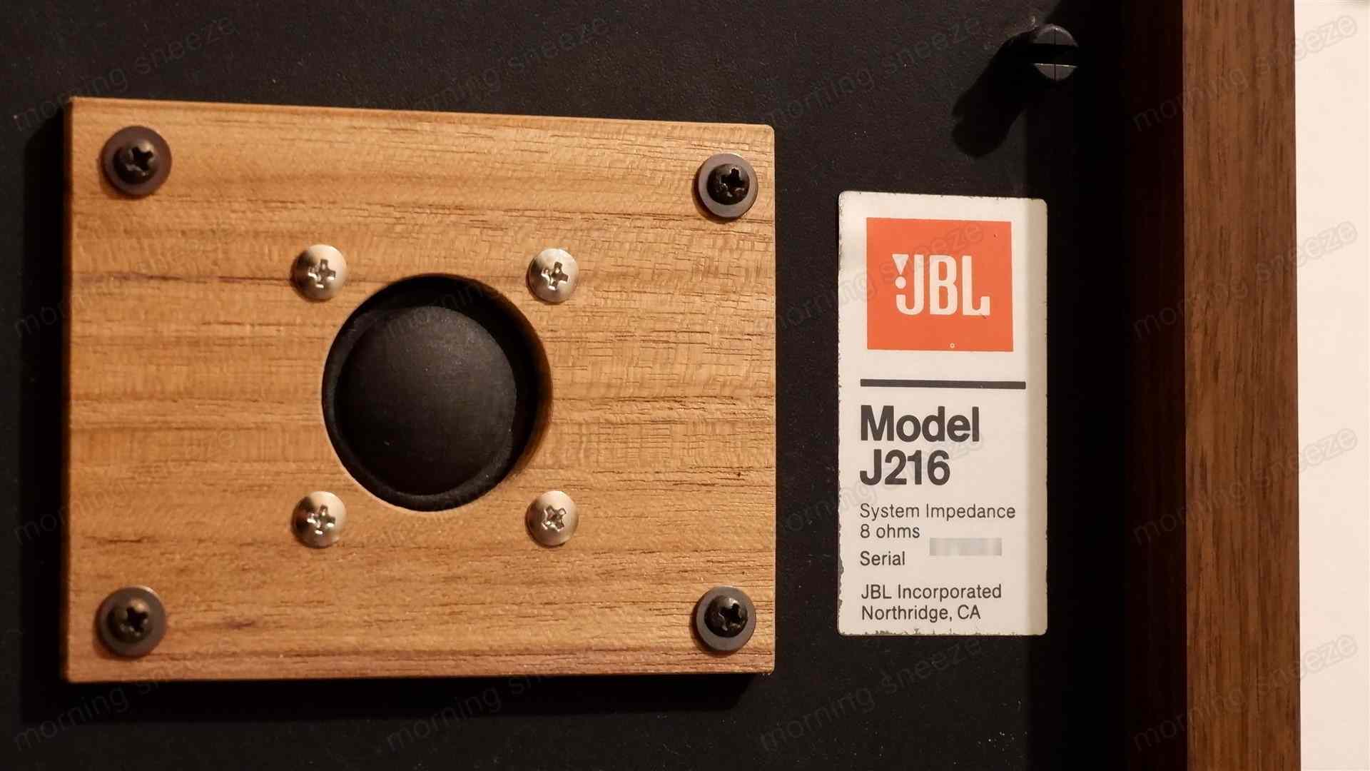 JBL J216 をメンテナンスする（後編） - いつか消える文章