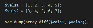 【PHP】array_diffの使い方 - モティオの開発備忘録