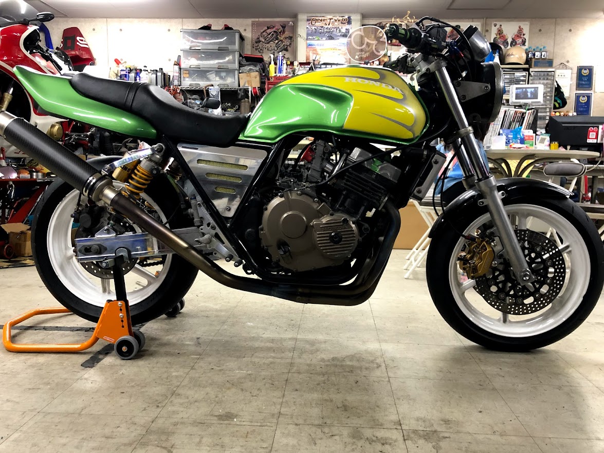 CB400SF【NC31】（Fブレーキ廻り交換） - moto shop TG’s diary