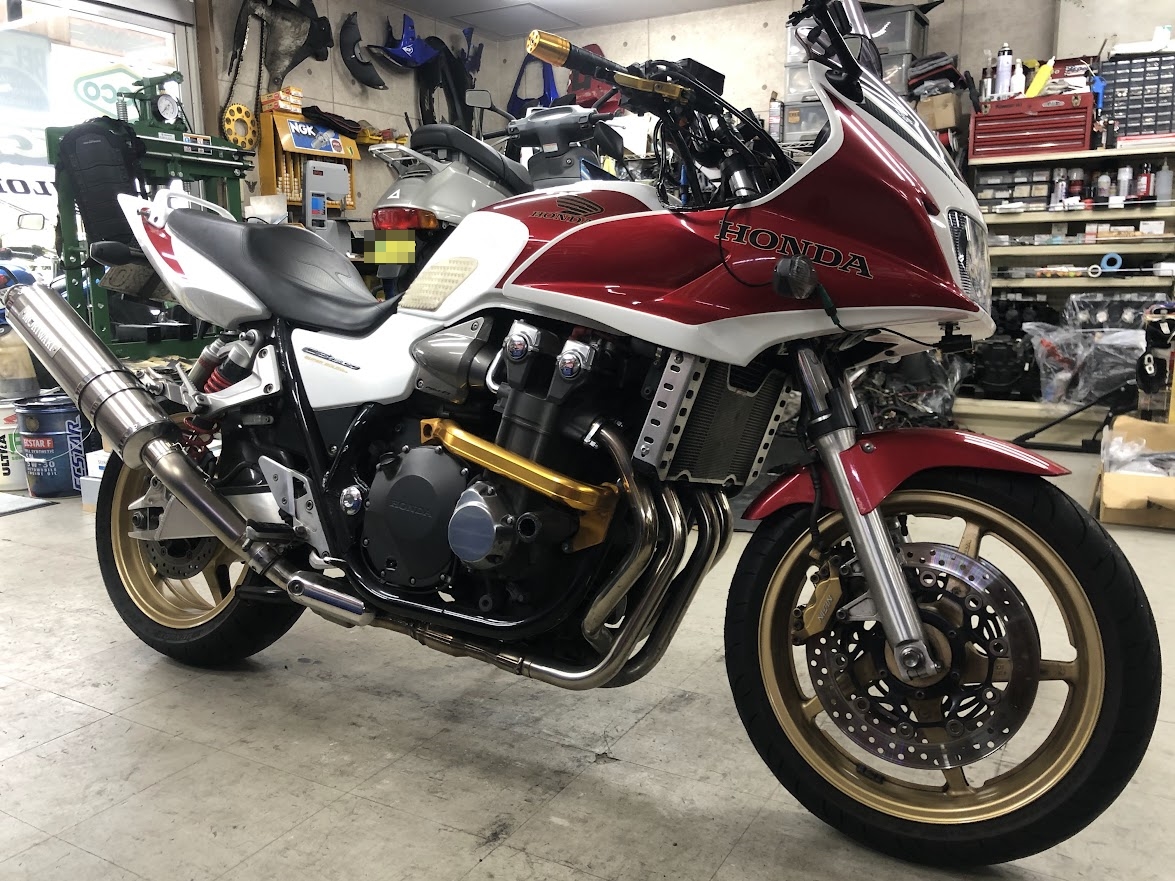 CB1300SB (車検) - moto shop TG’s diary