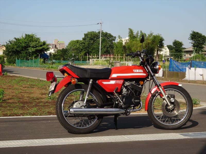 今日のRD125角タンク 公道復帰編（5月21日） - goroの徒然なるままに・・・2nd.