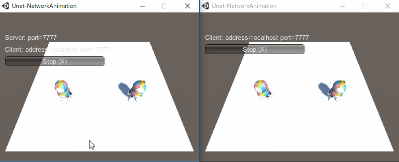 UNET NetworkAnimatorでアニメーションを同期させる - MOTOYAMA BLOG