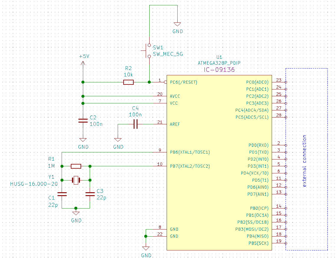 ATMEGA328PをArduinoとして動かしてみる - GEEKY Fab