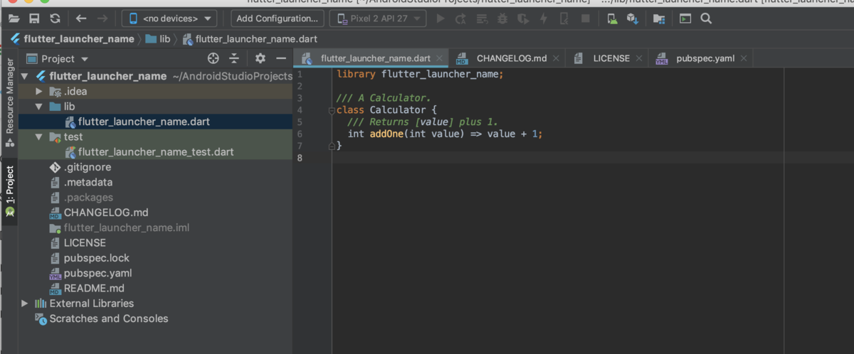 【Flutter】アプリケーションの名前を変更するpackage/plugin「flutter_launcher_name」を作った - もやぶろ
