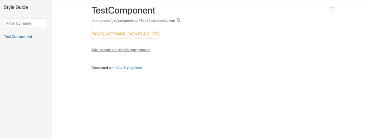 【vue】Vue Styleguidistの使い方を説明② 〜Sections〜 - もやぶろ
