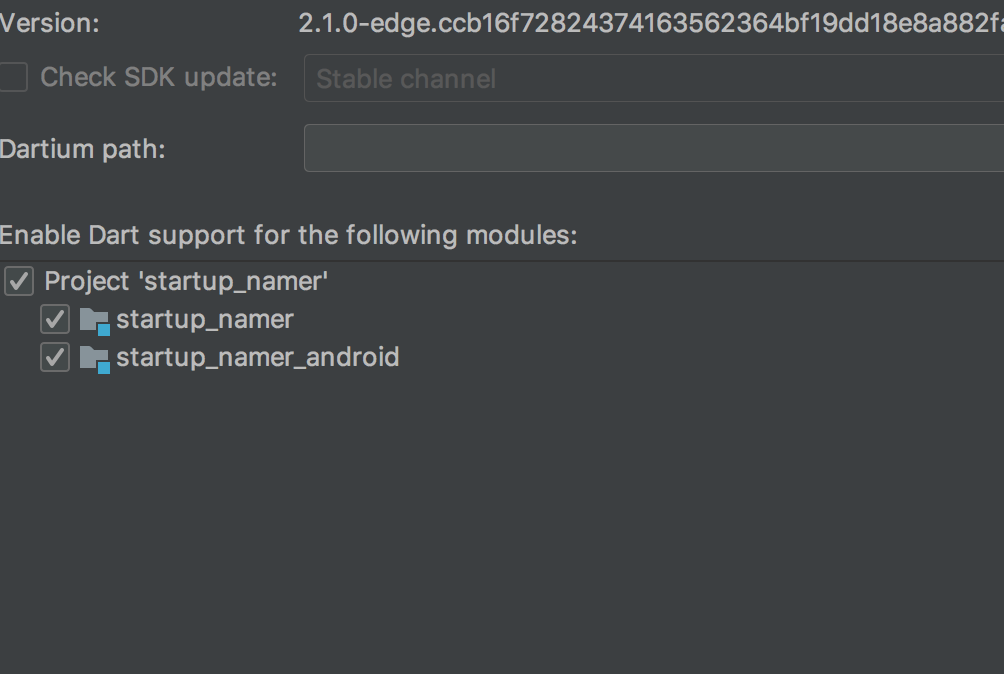 【解決】IntelliJでFlutterアプリ作成時に、Dart SDK is not configure とエラー - mozyのかきおき
