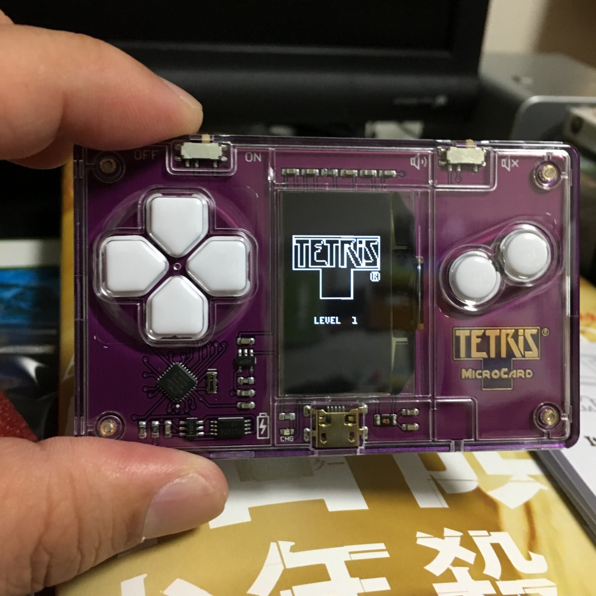 Tetris MicroCard - ゲームへたおじさんドットコム