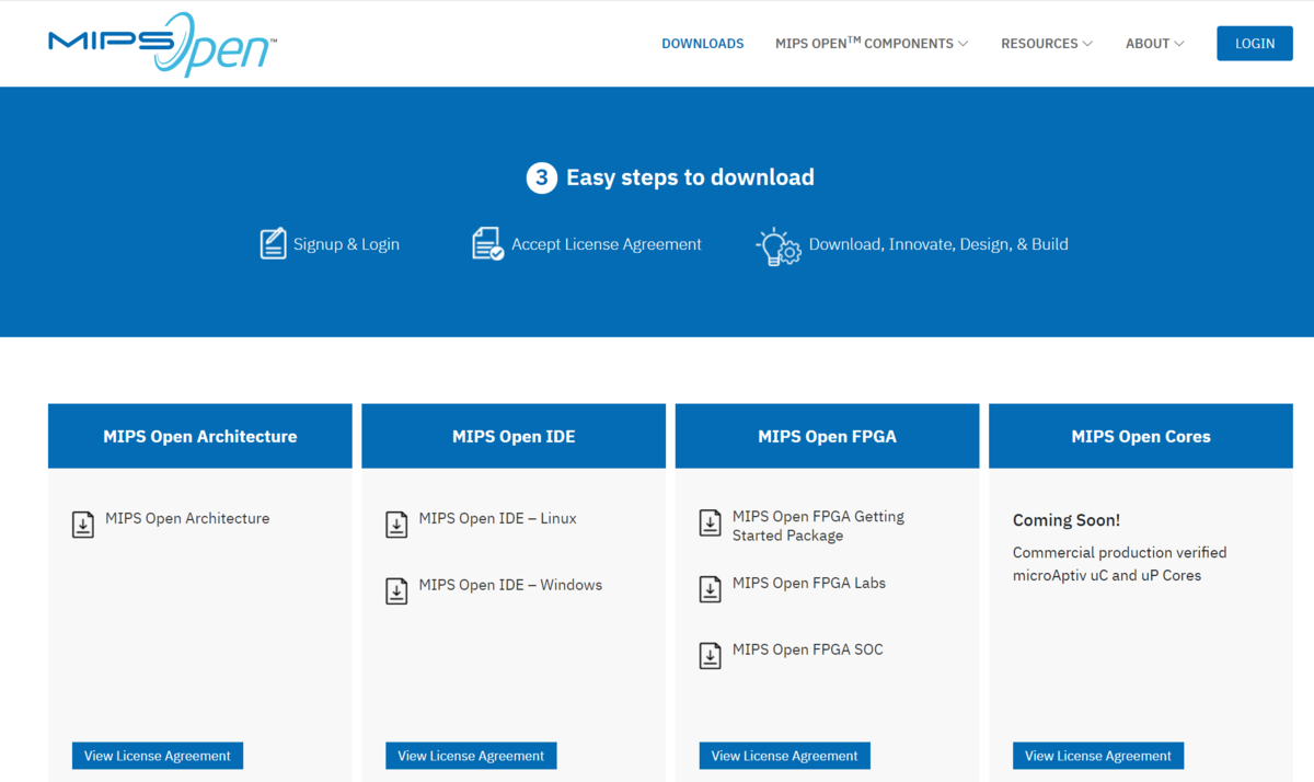 MIPS Openがリソース公開 - FPGA開発日記