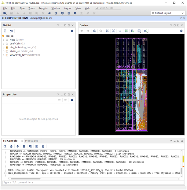 AWS F1インスタンス上のFireSimでBOOMコアをシミュレーションする試行(6. Firesimで生成されたDCPをVivadoで表示する) - FPGA開発日記