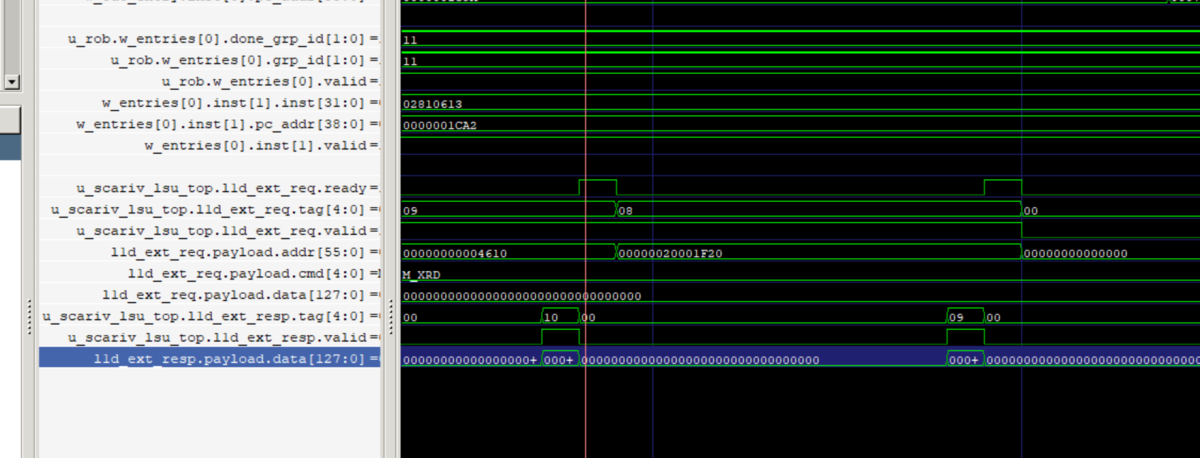 LiteXによるSoC環境構築を試行する (12. テストケースのデバッグ) - FPGA開発日記