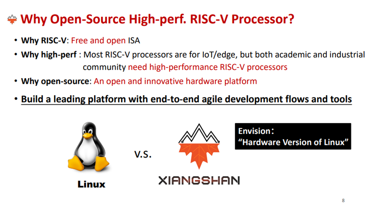 RISC-Vの高性能アウト・オブ・オーダCPU XiangShanについての資料を読む (1. 概要) - FPGA開発日記