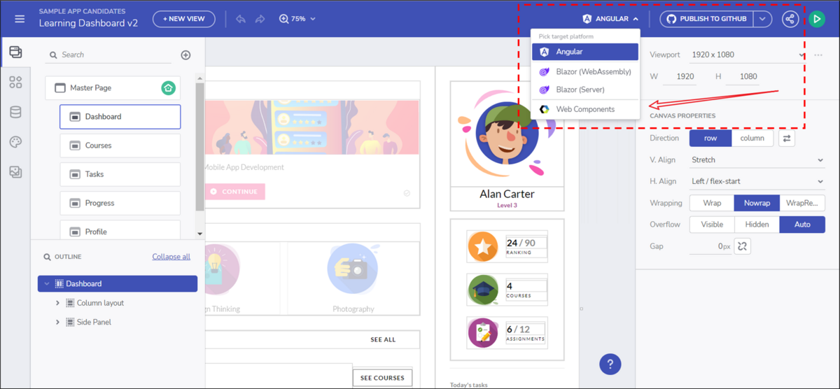 Figma から7つのコードを自動生成するツール(HTML/CSS,React,Angular,Blazor,WebComponents) - インフラジスティックス・ジャパン株式会社Blog