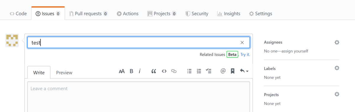 【Git】GitHubCLIでターミナル上でIssueを投稿/確認する - (O+P)ut