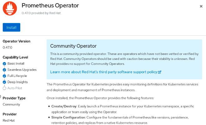 【OpenShift】OperatorHubからGUIでOperatorを導入する手順 - (O+P)ut
