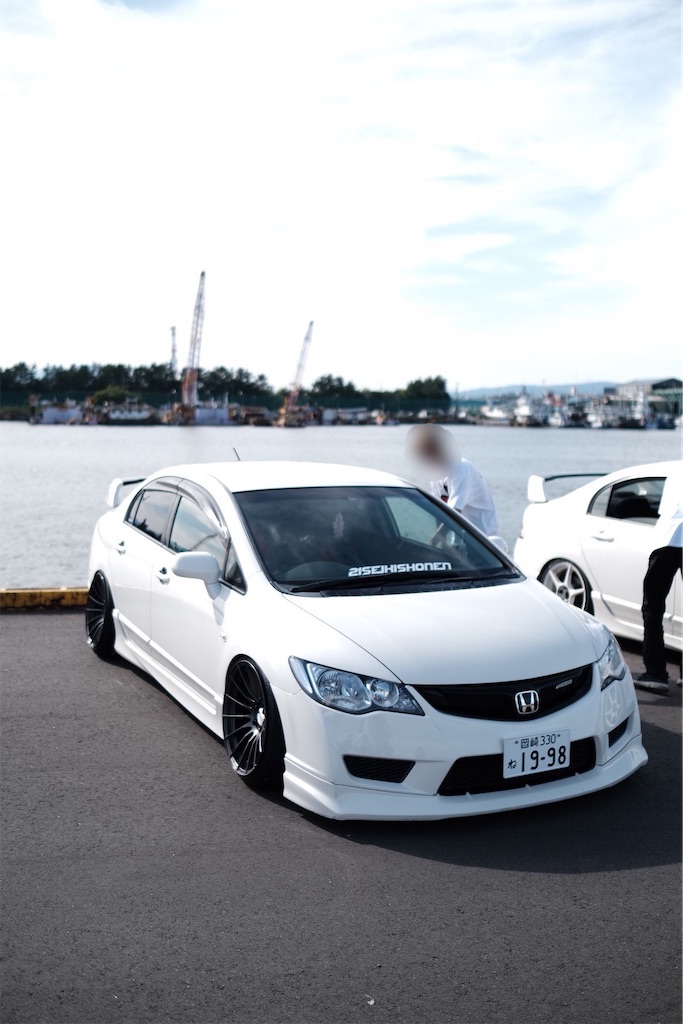 シビック FD2に10Jのホイールを前後にぶち込む その2 - 三度の飯より淫魔像