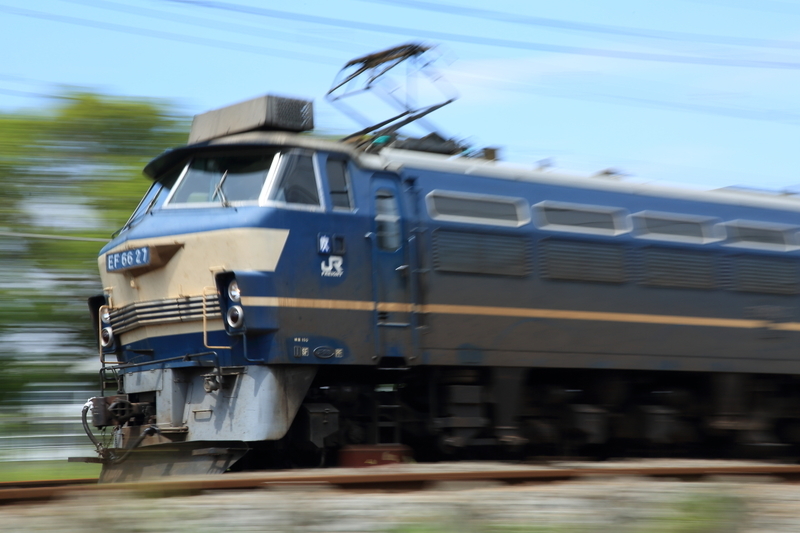 鉄道撮影 EF66-27 5075ﾚ 東海道線 辻堂－茅ヶ崎 - ムン太のブログ