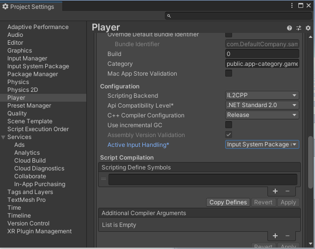 【UNITY 2020.2.6f1】New Input System(1.0.2)を使ってみる - C++幼女先輩