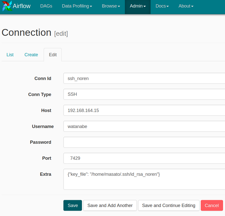 AirflowのSSHOperatorを使う - mykos tech blog