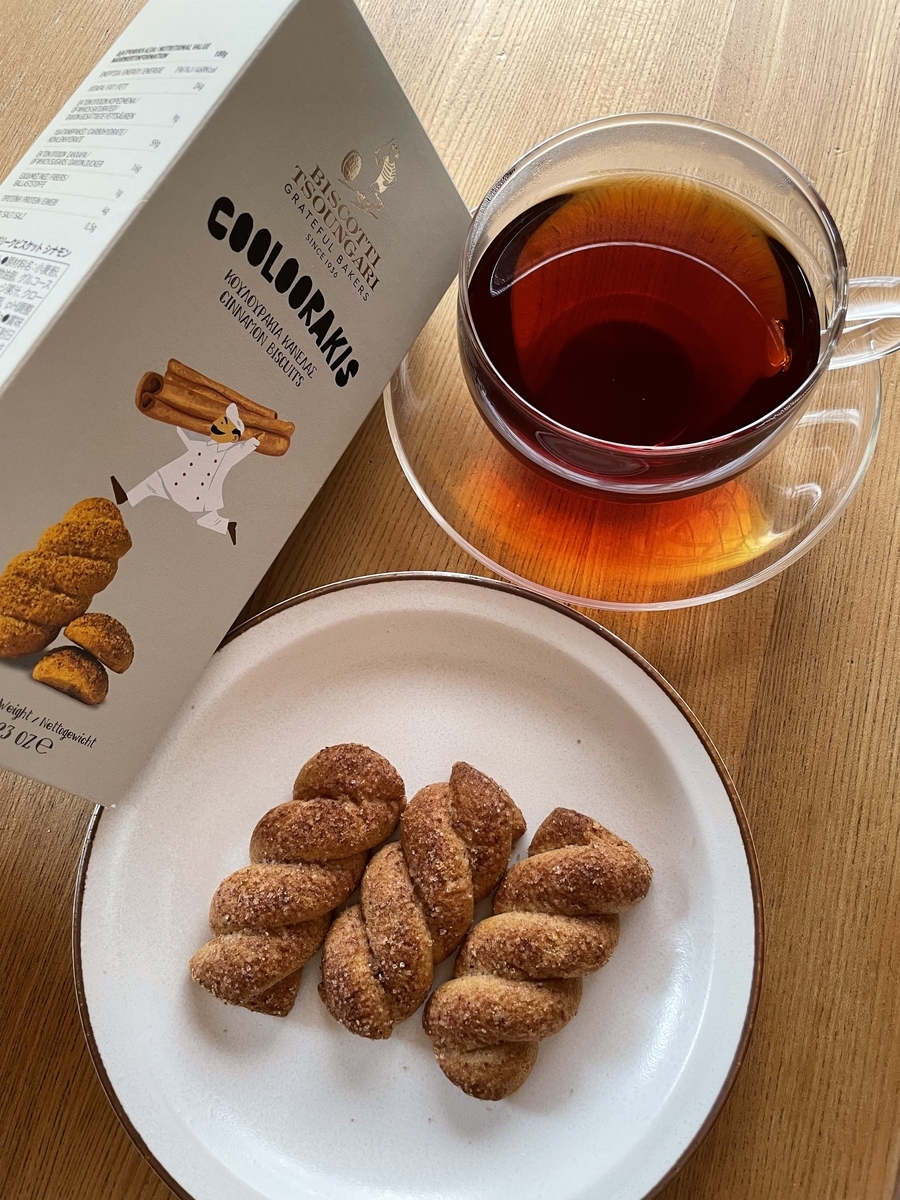 【KALDI】ギリシャのお菓子「ツンガリ グリークビスケット シナモン」はサクッと食感＆食べやすい甘さ - 旅好きDの “まいにちミルクティー”