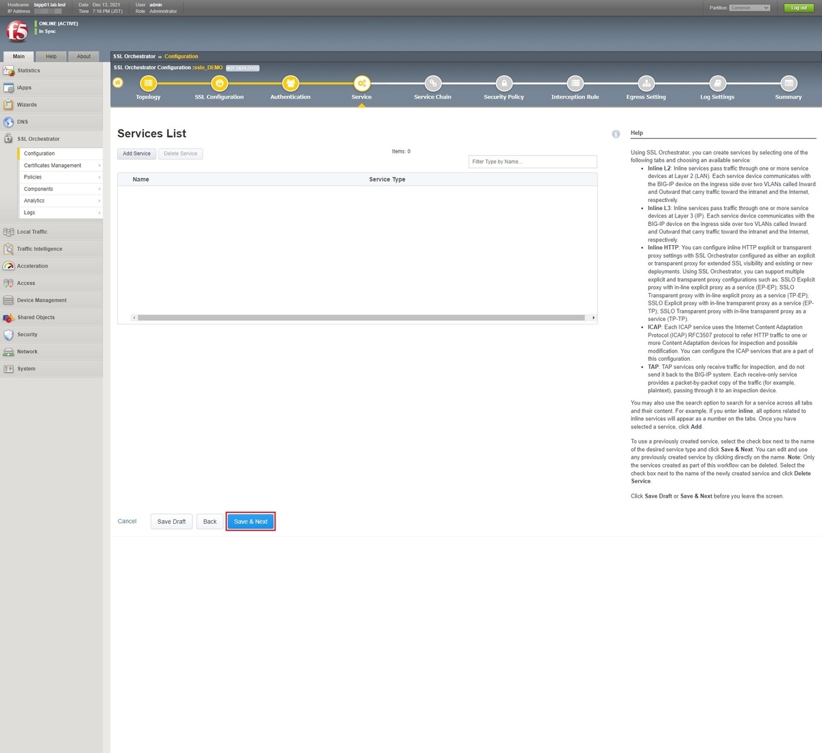 BIG-IP SSLOでL3 Explicit Forward Proxy構成の基本的なセットアップを行う - My Home NW Lab