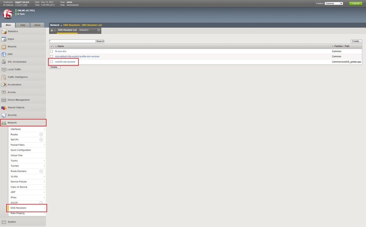 BIG-IP SSLOでL3 Explicit Forward Proxy構成の基本的なセットアップを行う - My Home NW Lab