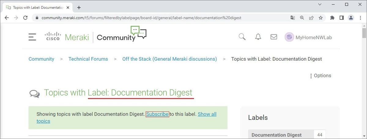 Merakiの公式ドキュメントの重要な変更点を、Meraki Communityの情報から追う - My Home NW Lab