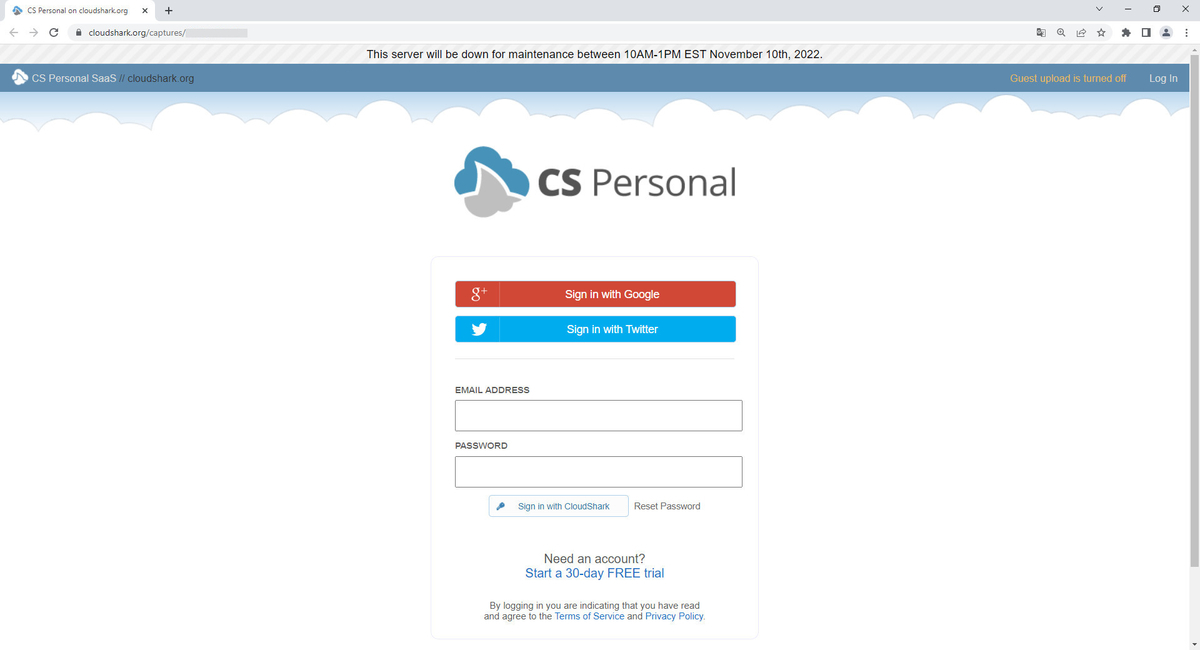 Meraki Dashboardのパケット キャプチャ時にCloudShark Personal SaaSに連携させる - My Home NW Lab