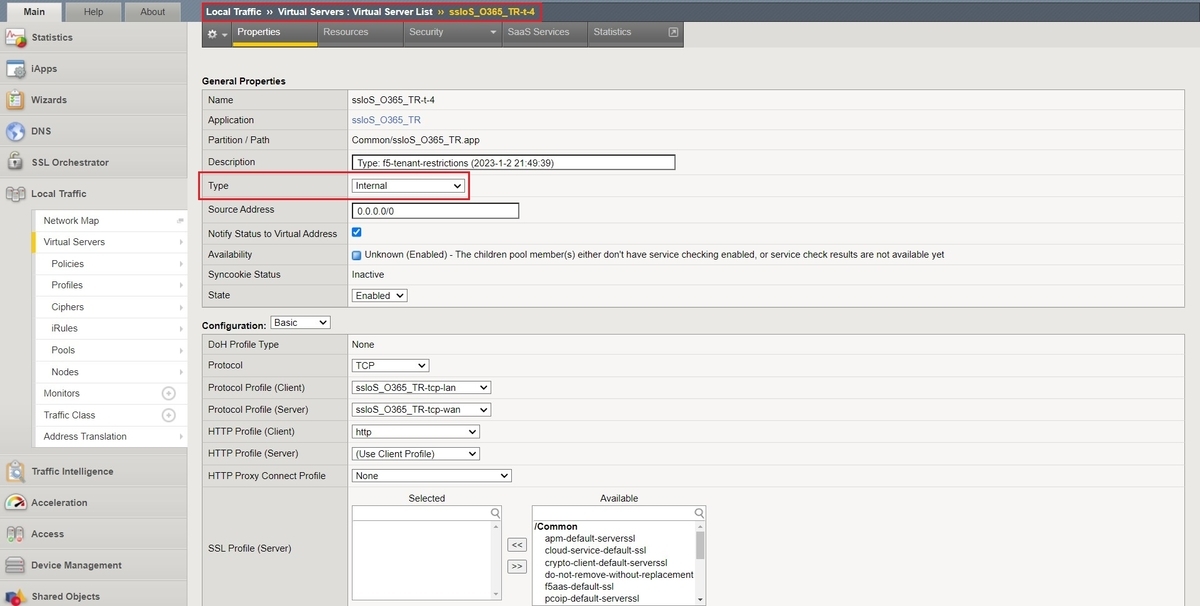 SSLOモジュールを用いたBIG-IP Forward Proxy構成でのMicrosoft 365 (MS365)のテナント制限 - My Home NW Lab