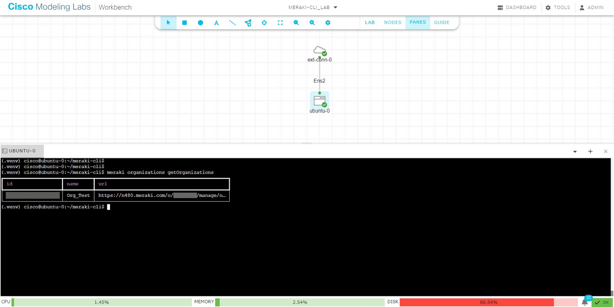 Meraki-CLIの環境構築 - My Home NW Lab