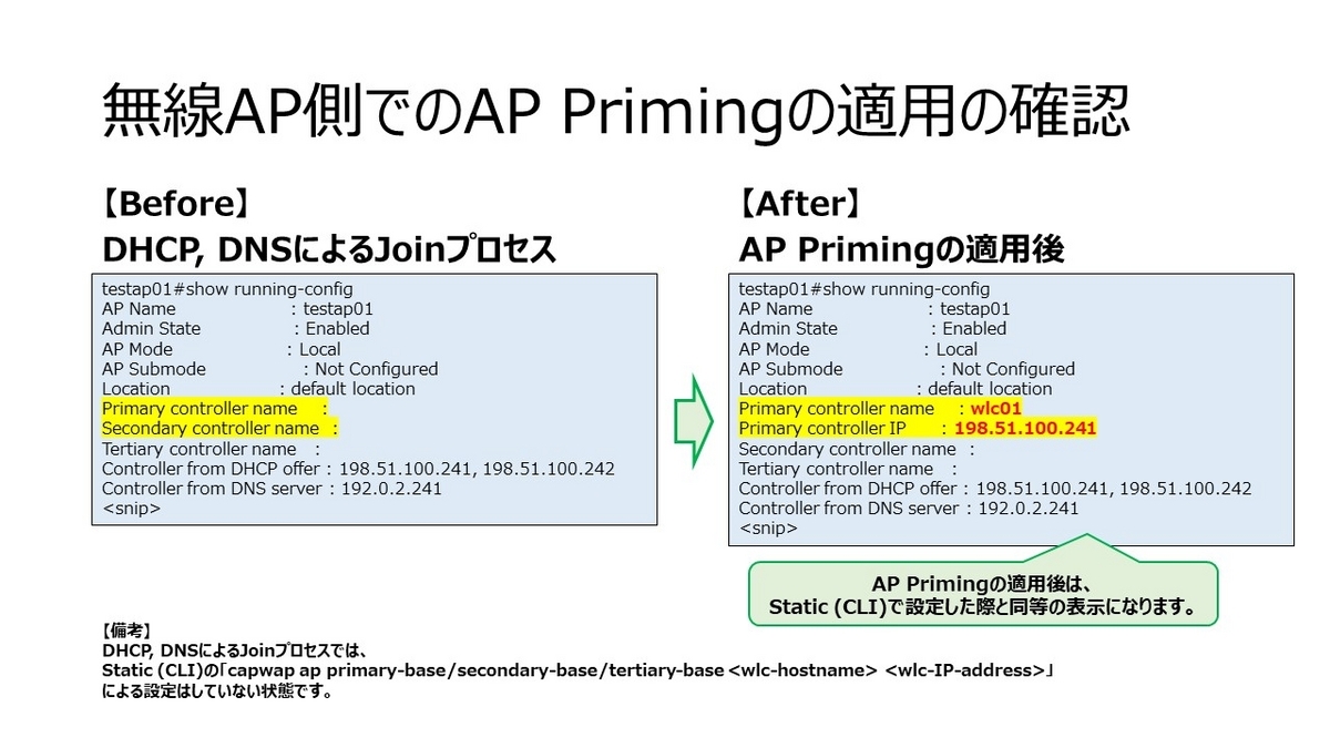 Catalyst 9800のCLIからのAP Primingの設定方法と動作の整理 - My Home NW Lab