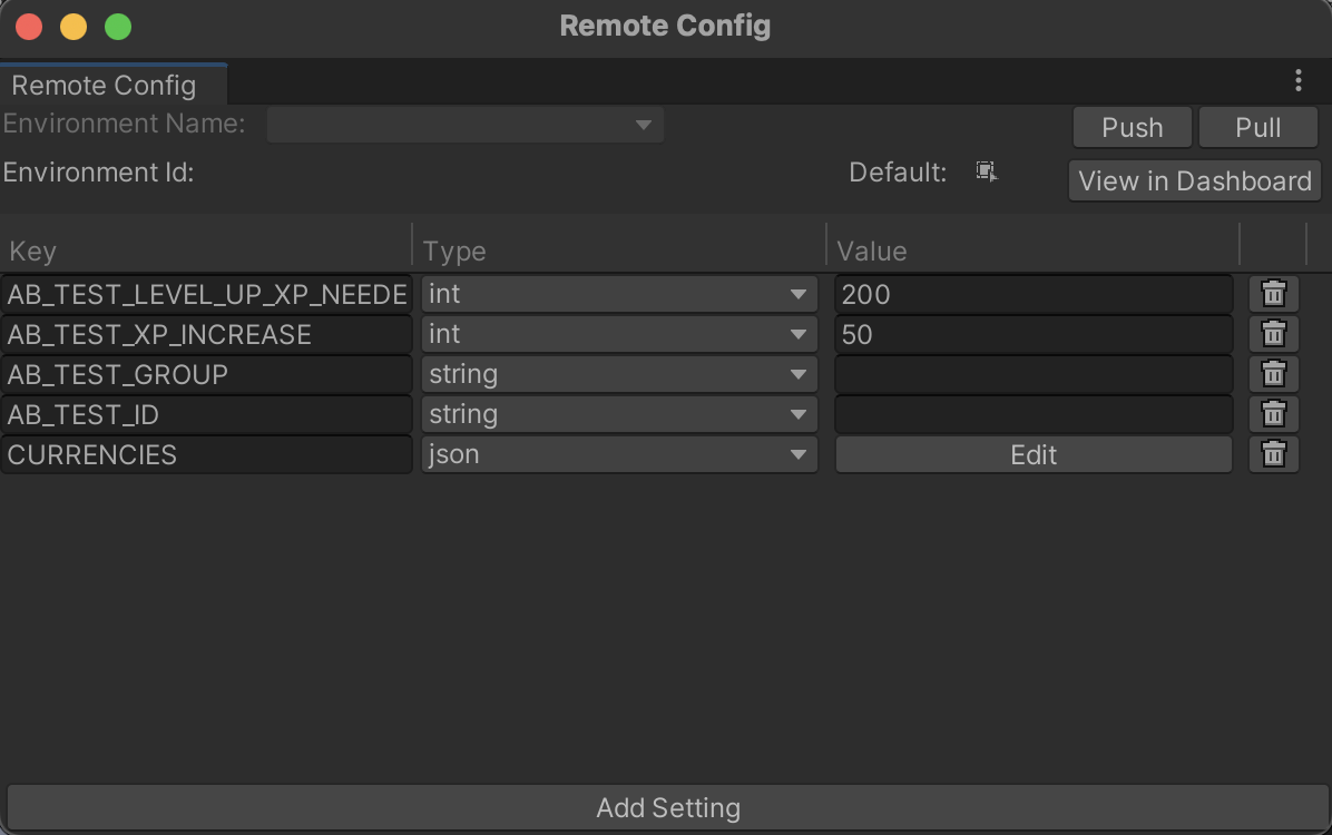 【Unity】サーバーレスで定数管理！サンプルで学ぶRemote Config【Unity Gaming Service】 - うどんてっくメモ