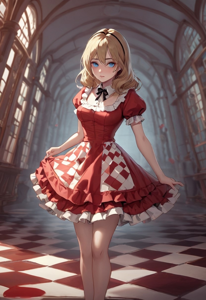 stable diffusion 【Alice's Adventures in WonderAkihabara】 - 号漫浪正大