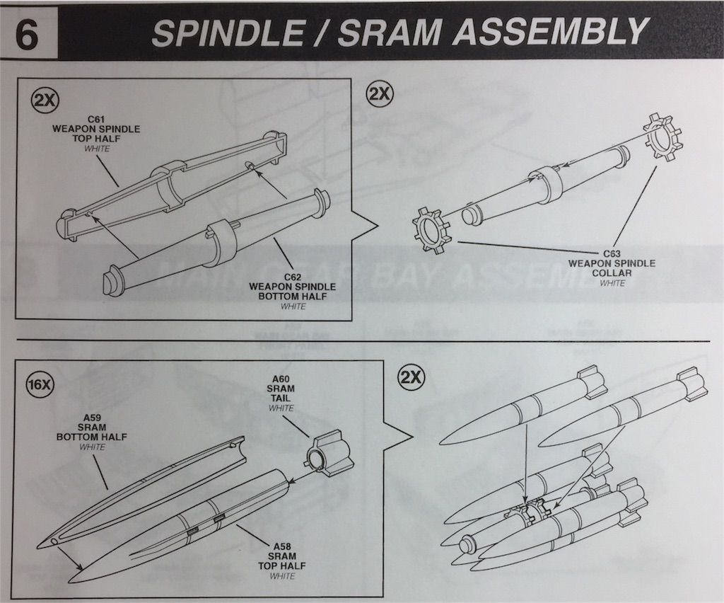 B1B 1/48 revell Lancer Modeling record No13 “The Road to the SRAM and ...