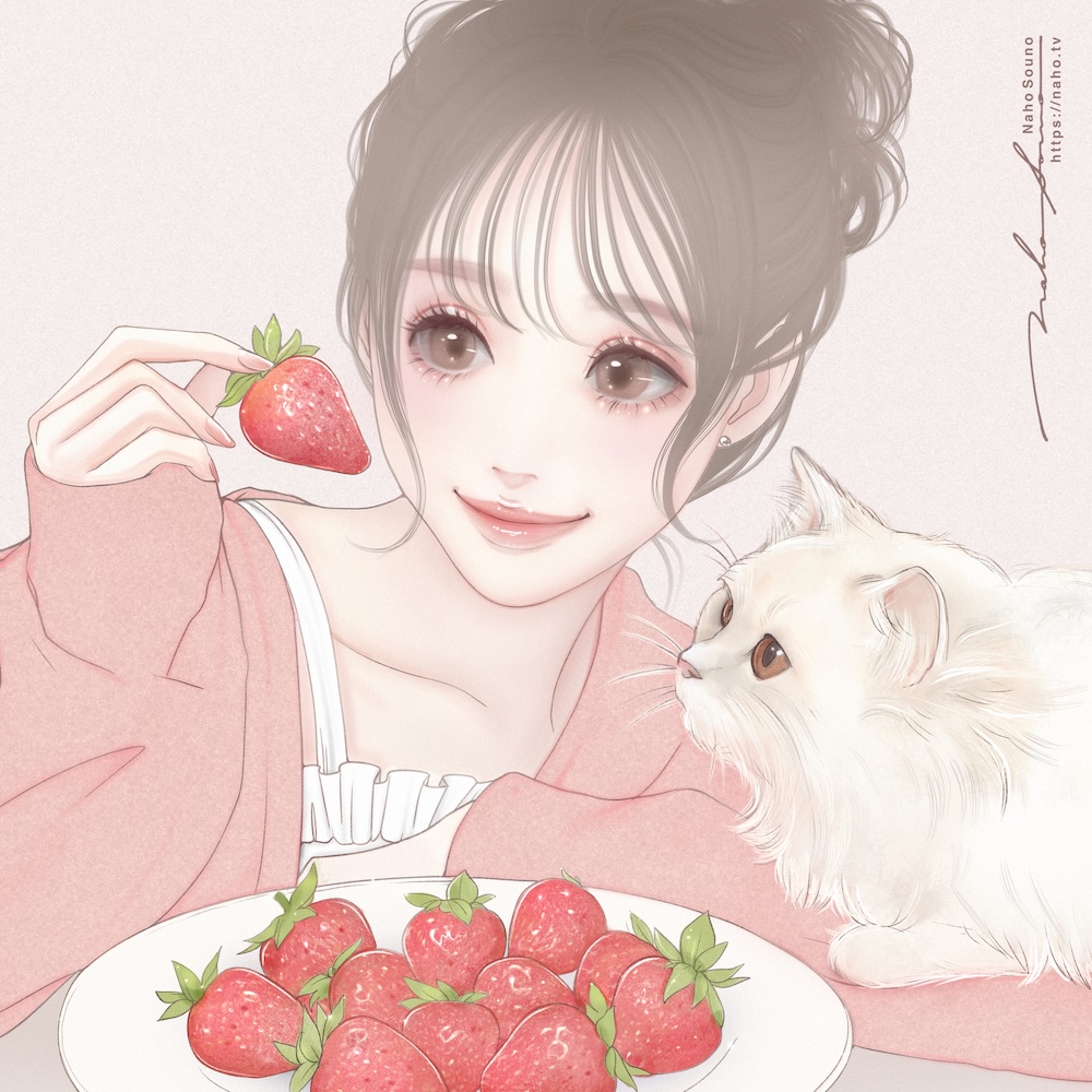 女性・女の子のイラスト / イラストレーター・ ソウノナホ - NAHO GRAPHICS