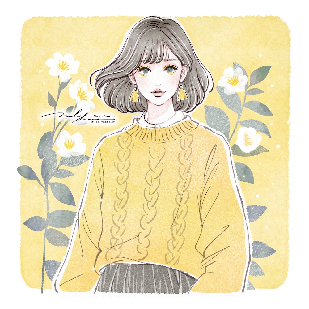 女性・女の子のイラスト集 / イラストレーター・ ソウノナホ - NAHO GRAPHICS
