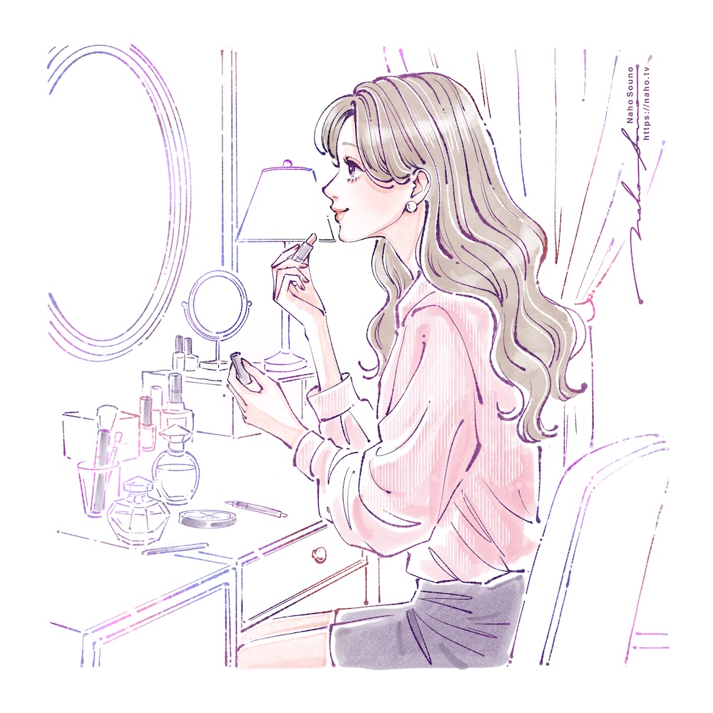 女性・女の子のイラスト / イラストレーター・ ソウノナホ - NAHO GRAPHICS