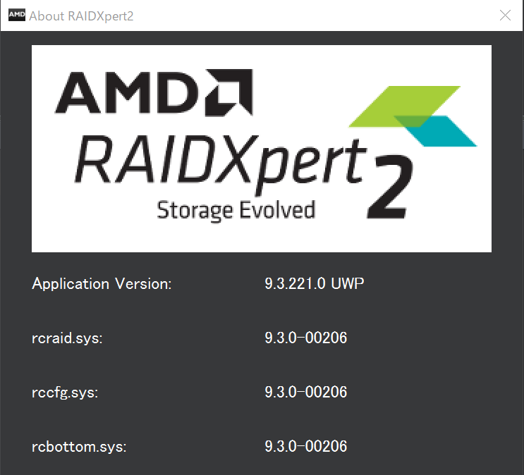 AMD RAIDXpert2越しにHDDのS.M.A.R.T.情報を見るにはドライバのアップデートが必要かも - naiの日記