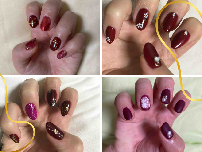 ジェルネイルでの冬ネイルのカラーは、大人カラーな赤系がおすすめ！ - nail365のネイルブログ