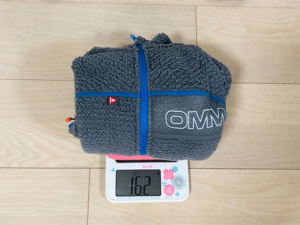 次世代化繊PRIMALOFT NEXTを使用したフリースジャケット OMM Core Jacketの使用レビュー - なかちんのアウトドア活動記