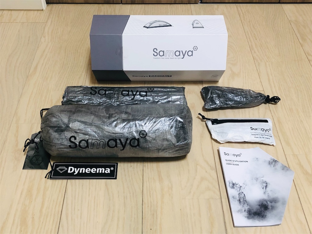 超軽量全天候型自立式テント SAMAYA RADICAL1の徹底レビュー - なかちんのアウトドア活動記