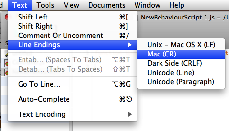 「There are inconsistent line endings 〜」という警告 - 強火で進め