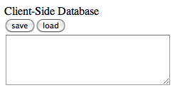 Client-Side DatabaseとLocal Storage - 強火で進め